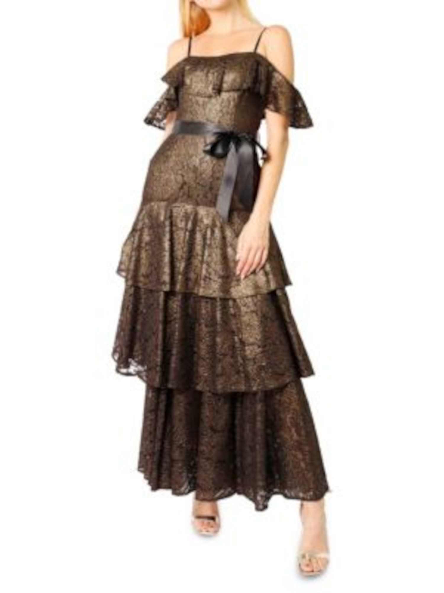 RENE RUIZ COLLECTION Womens Black Removeable Skirt Lined Dress 10 | eBay
