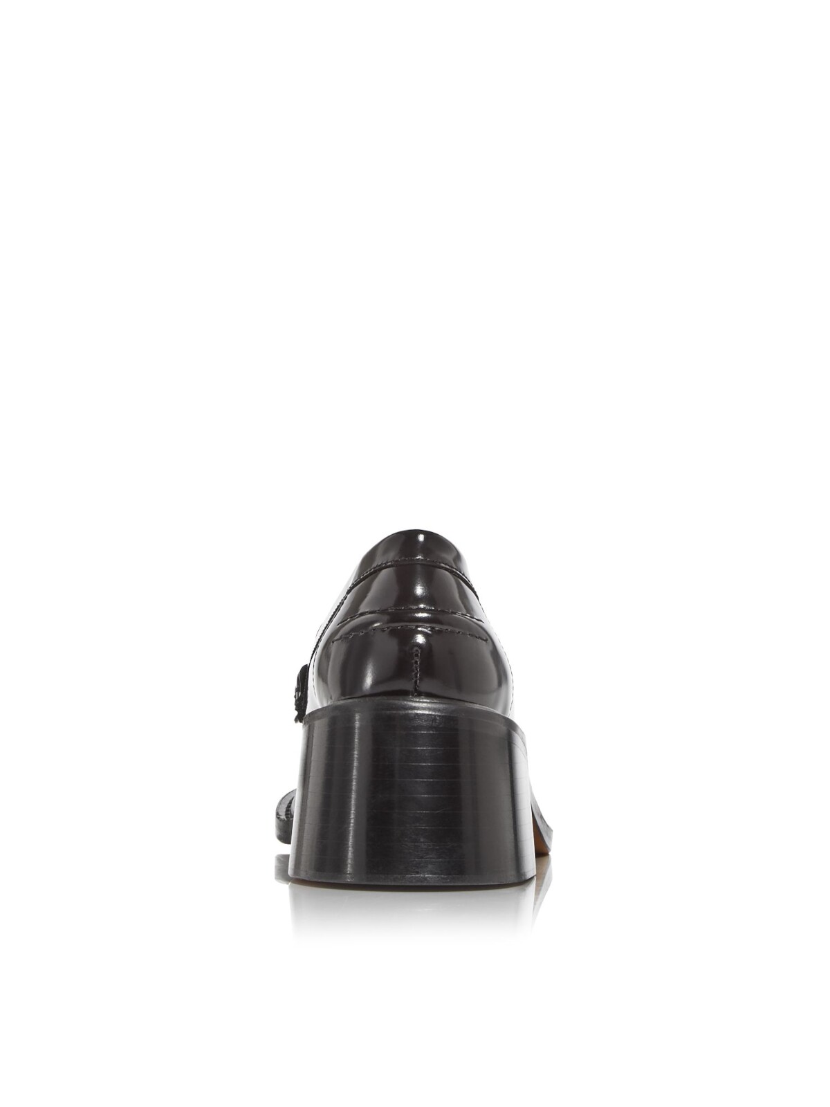 KENZO Womens Black Apron Toe Notched Fringed Cushioned Kiltie Round Toe ...