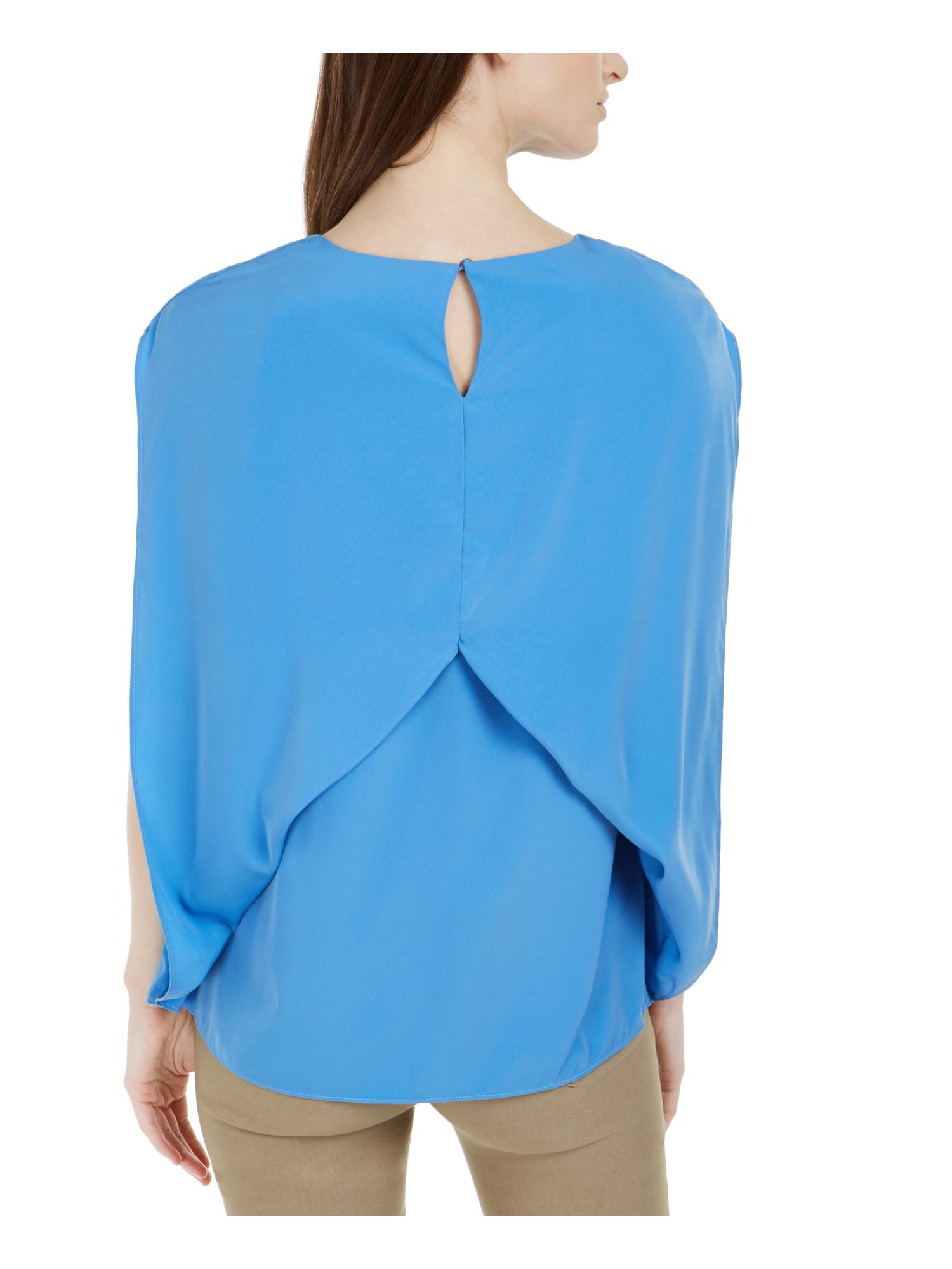 ALFANI Womens Sleeveless Inverted Petal-back Jewel Neck Top | eBay